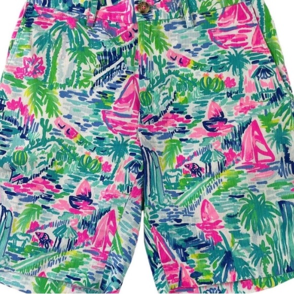 Lilly Pulitzer | Bottoms | Lilly Pulitzer Boys Beaumont Short In Multi ...